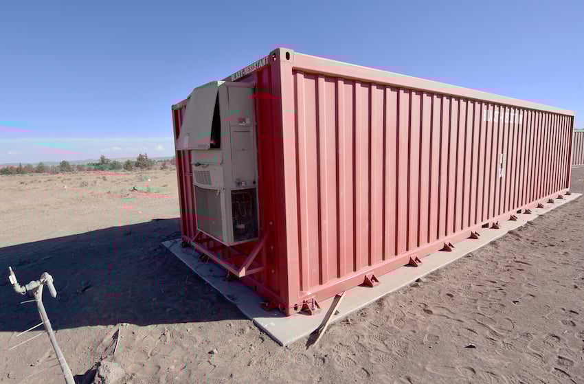 Blast Test Demonstrates Efficacy of Blast-Resistant Modules