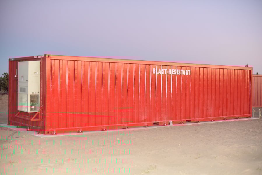 Blast Test Demonstrates Efficacy of Blast-Resistant Modules