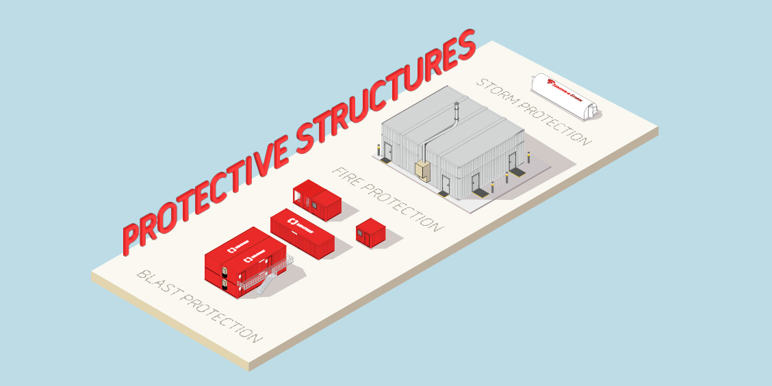 Comparing Protective Buildings, Blast Protection and Hazard Protection